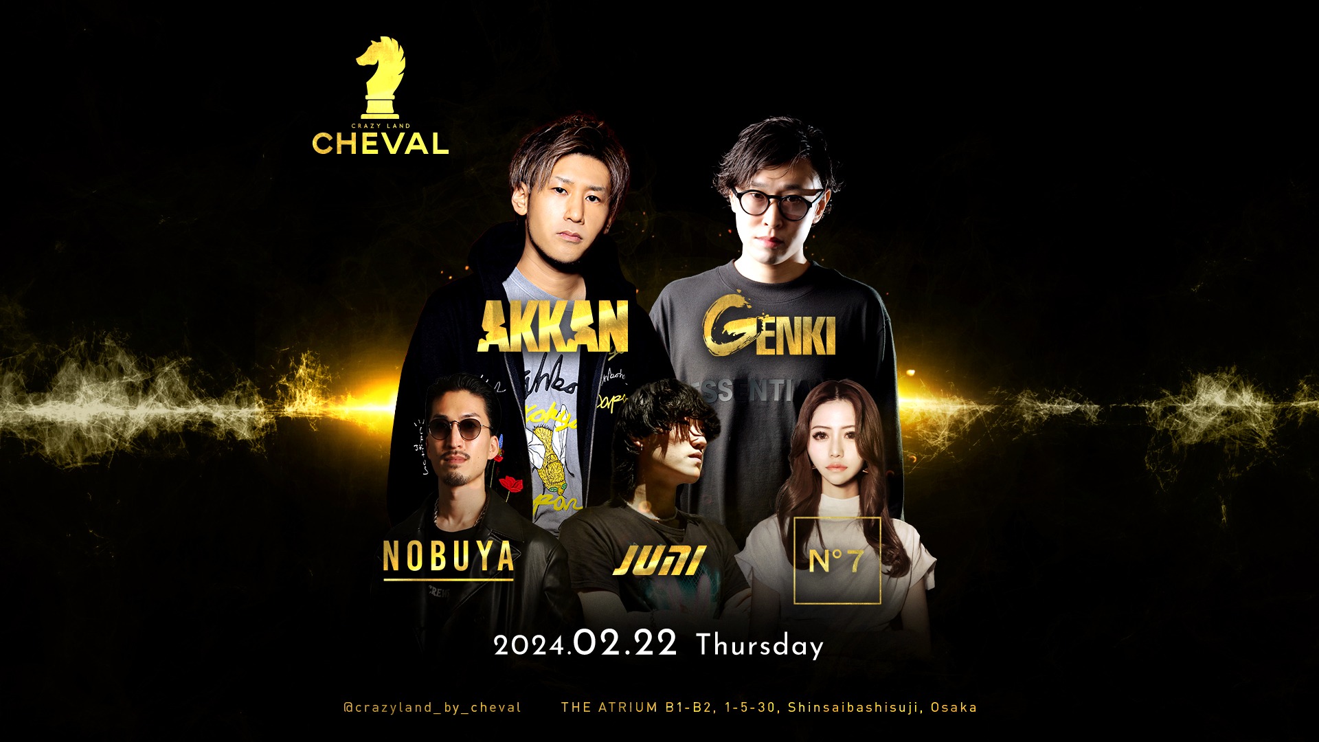 Crazyland by CHEVAL | AKKAN & GENKI